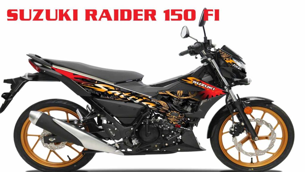 SUZUKI: RAIDER 150 FI, DECAL STICKER – DECAL MOTO PH