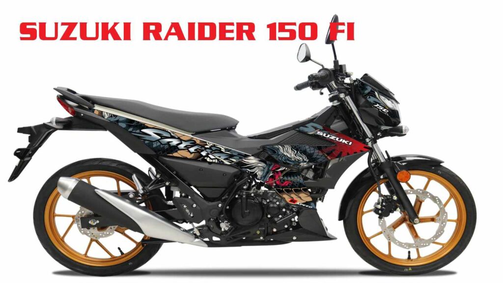 SUZUKI: RAIDER 150 FI, DECAL STICKER – DECAL MOTO PH
