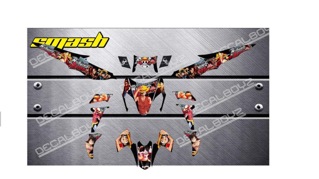 SUZUKI: SMASH 115 DECAL STICKER, ONE PIECE DESIGN – DECAL MOTO PH