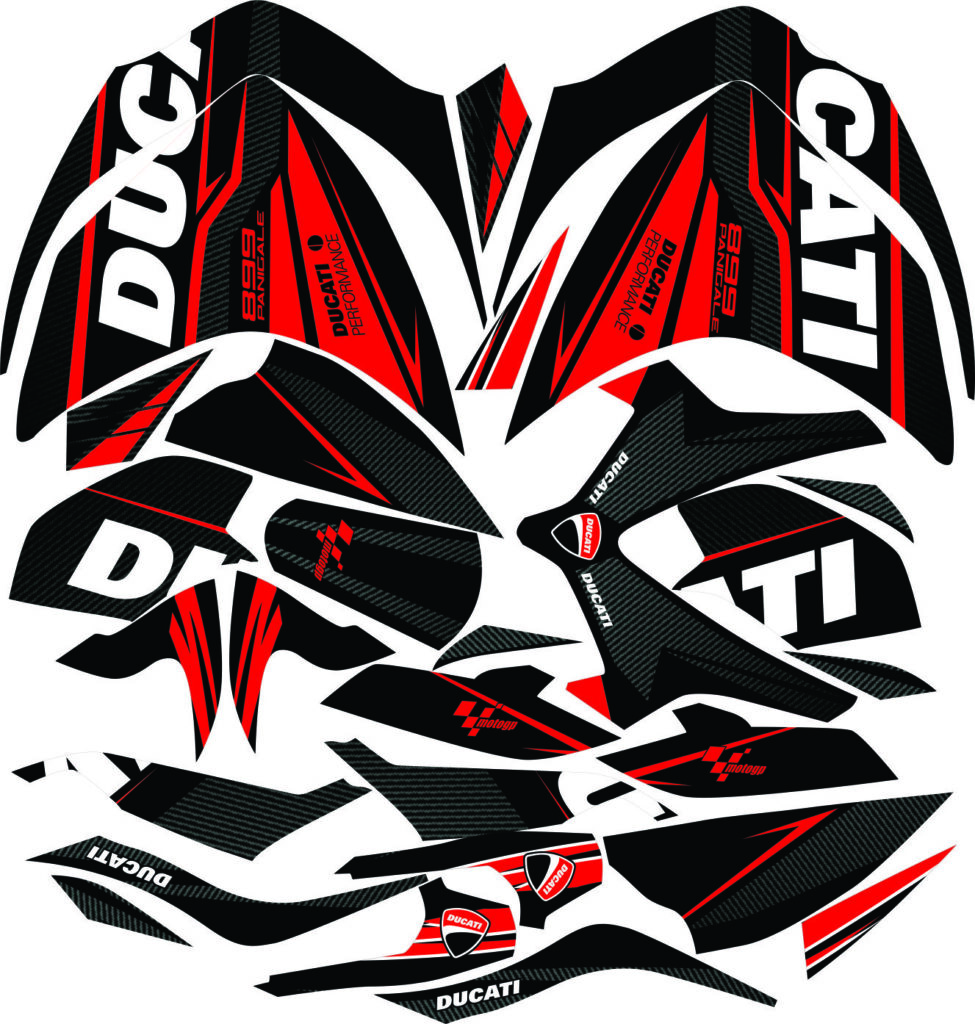 MOTORSTAR: Z200S DECAL STICKER, DUCATI DESIGN – DECAL MOTO PH